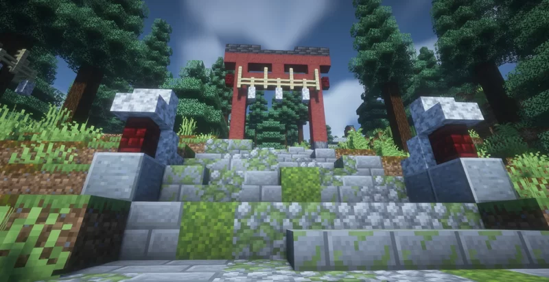 The Inari Shrine Minecraft Map