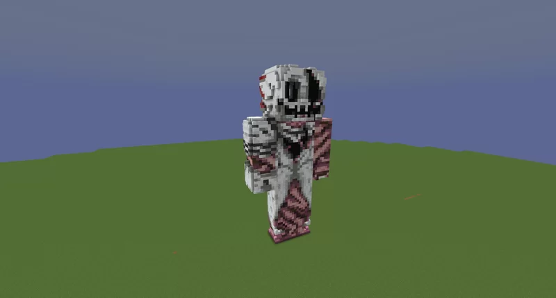 Undertale Purgatory; Undyne Statue Minecraft Map