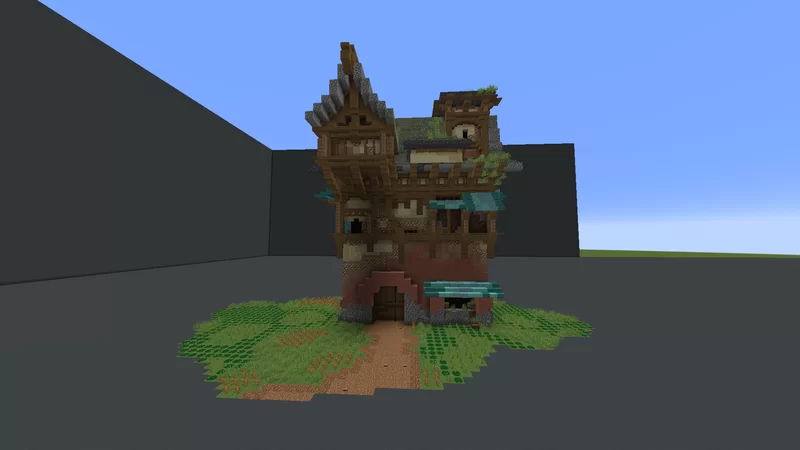 Medieval House Structure [Free Schematic] Minecraft Map