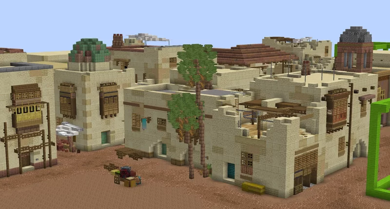 Middle-Eastern City Minecraft Map