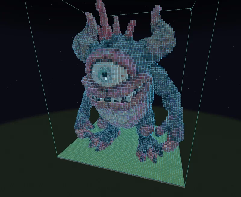 one eyed monster Minecraft Map