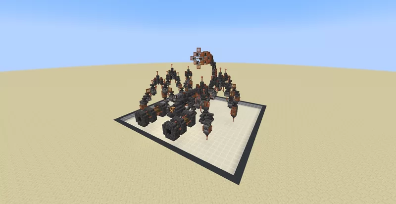 Steampunk Scorpion Minecraft Map