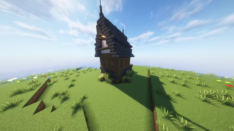 House for three Minecraft Map