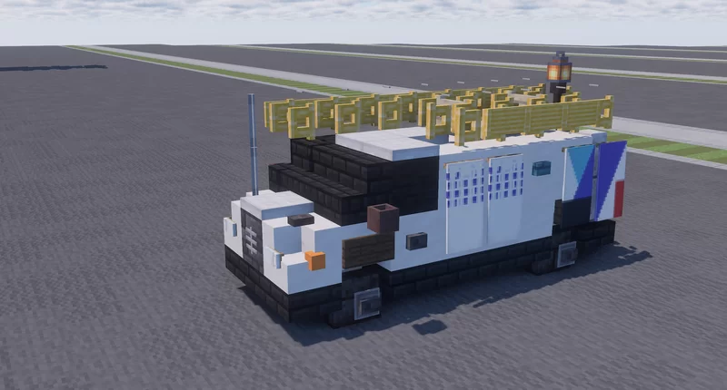 Ford Transit (Spectrum) Cargo Van (1.5:1 Scale) Minecraft Map