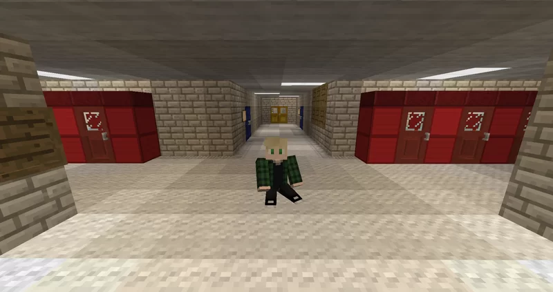 Atlantic craft Baldi Minecraft Map