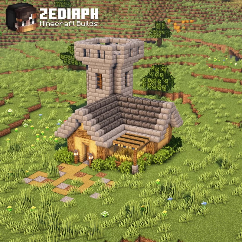 Starter Castle #2 - Zediaph Minecraft Map