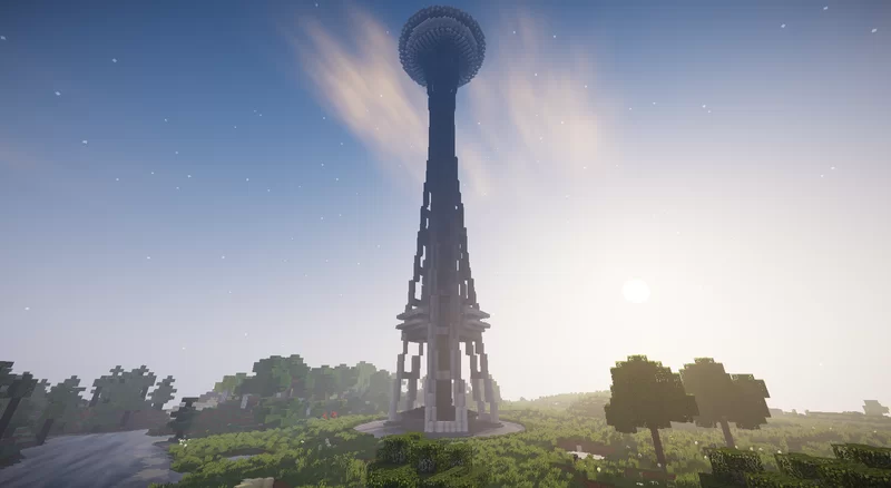 Space Needle Minecraft Map