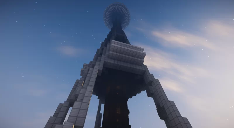 Space Needle Minecraft Map