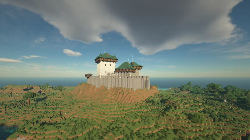 Medieval Bohemian Castle Minecraft Map