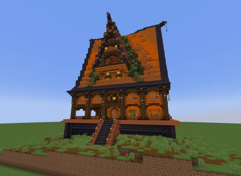 Acacia Halloween House Minecraft Map
