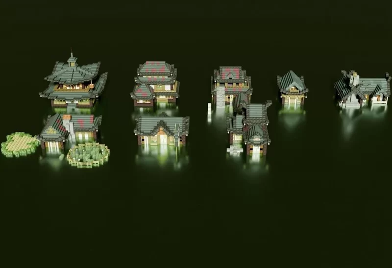 Villager houses Plains edition (Japanese) | Interiors | Download ...