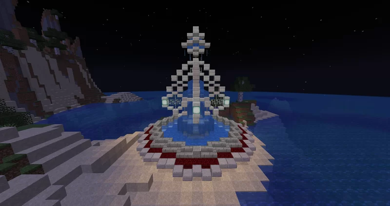 Minecraft modern fountain for your house or garden / FREE DOWNLOAD ...