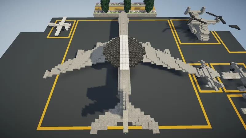 E-3 Sentry plane (PK Army version) Minecraft Map