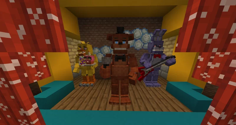 Five Night's at Freddy's: The Complete Saga | Modded (CANCELLED) Minecraft Map