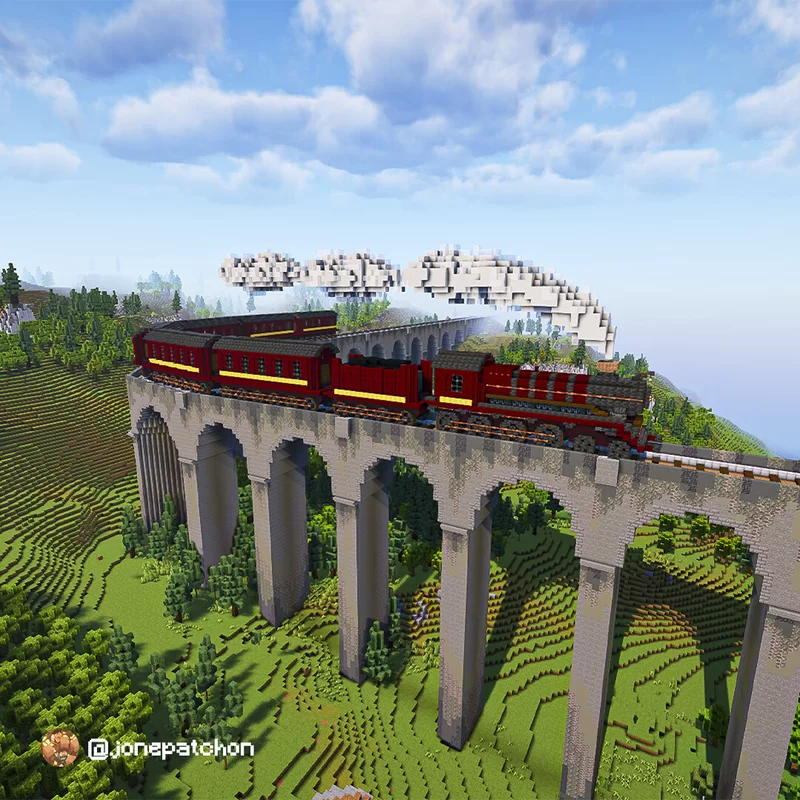 Hogwarts Express Minecraft Map