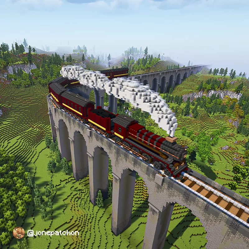 Hogwarts Express Minecraft Map