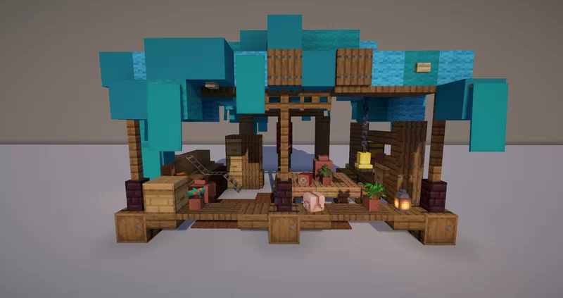 10 Market Stall [PACK] Minecraft Map