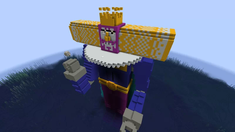RoboKing from Katamari Forever (Schematic) Minecraft Map