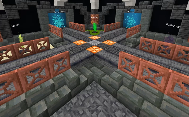 Simplistic pvp practice map Minecraft Map
