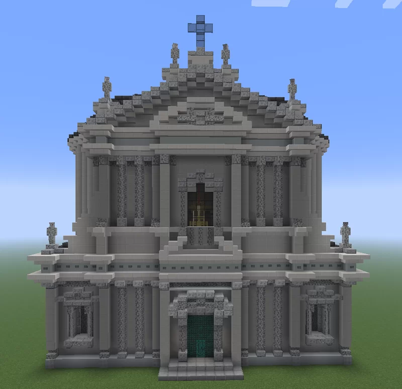 Церковь Св. Марии | St. Mary's Church Minecraft Map