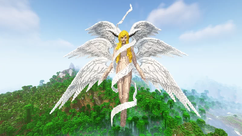 Minecraft Lucifer Statue Minecraft Map
