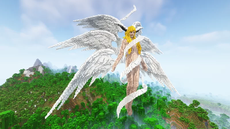 Minecraft Lucifer Statue Minecraft Map