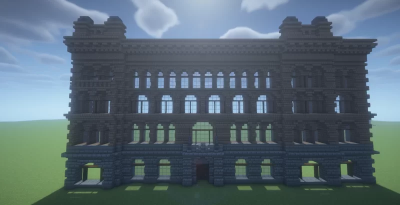The Bank of the Nordic Countries, Vyborg Minecraft Map