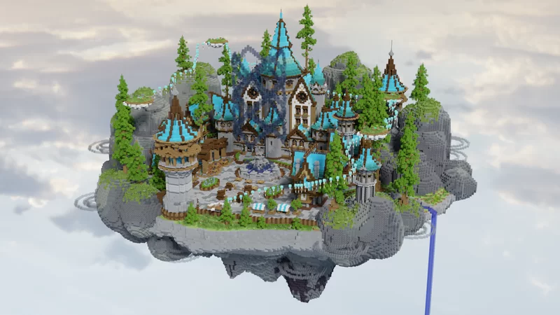 Bluewind Haven Lobby | Spawn | Hub Minecraft Map