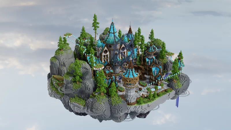 Bluewind Haven Lobby | Spawn | Hub Minecraft Map