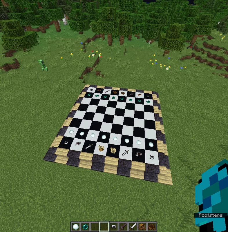 MineChess!!, a minecraft chess map, | no commands!!! Minecraft Map