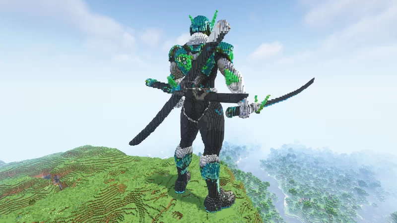 Minecraft Sentai Genji Statue Minecraft Map