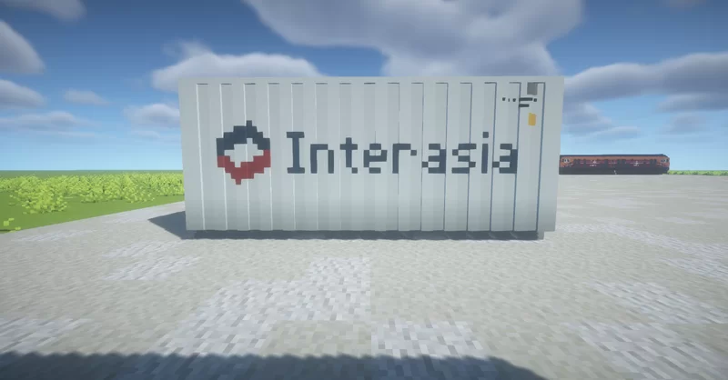 Interasia container 20ft Minecraft Map
