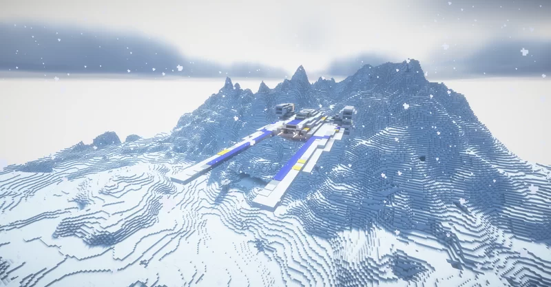 Hoth Base Minecraft Map
