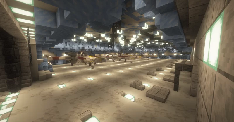 Hoth Base Minecraft Map
