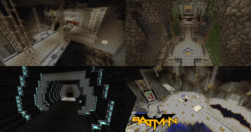 Superhero City DC e Marvel Update 2024 Minecraft Map