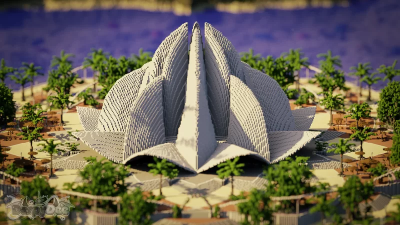 LOTUS TEMPLE LOBBY | Summer vibe 2024 server lobby | Tropical Islands ...