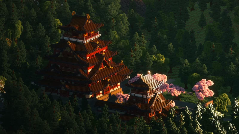 Fushimi Castle (Momoyama) | [MEGABUILD] [DOWNLOAD] Minecraft Map