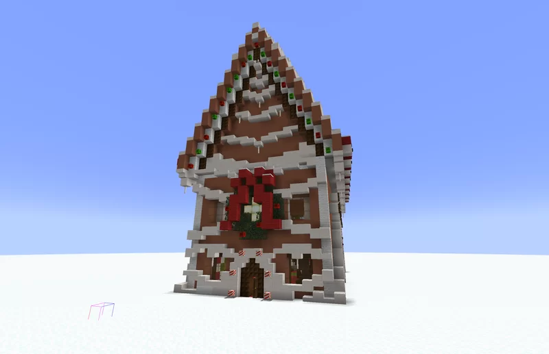 simple Gingerbread house Minecraft Map