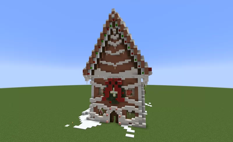 simple Gingerbread house Minecraft Map