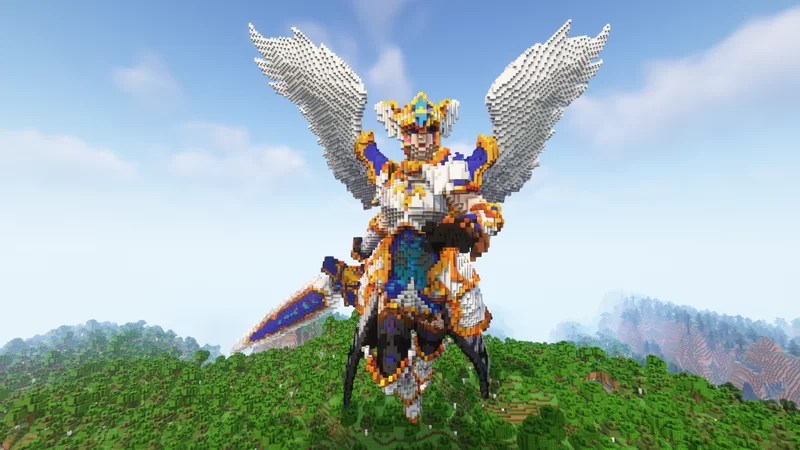 Minecraft Valkyrie Statue Minecraft Map