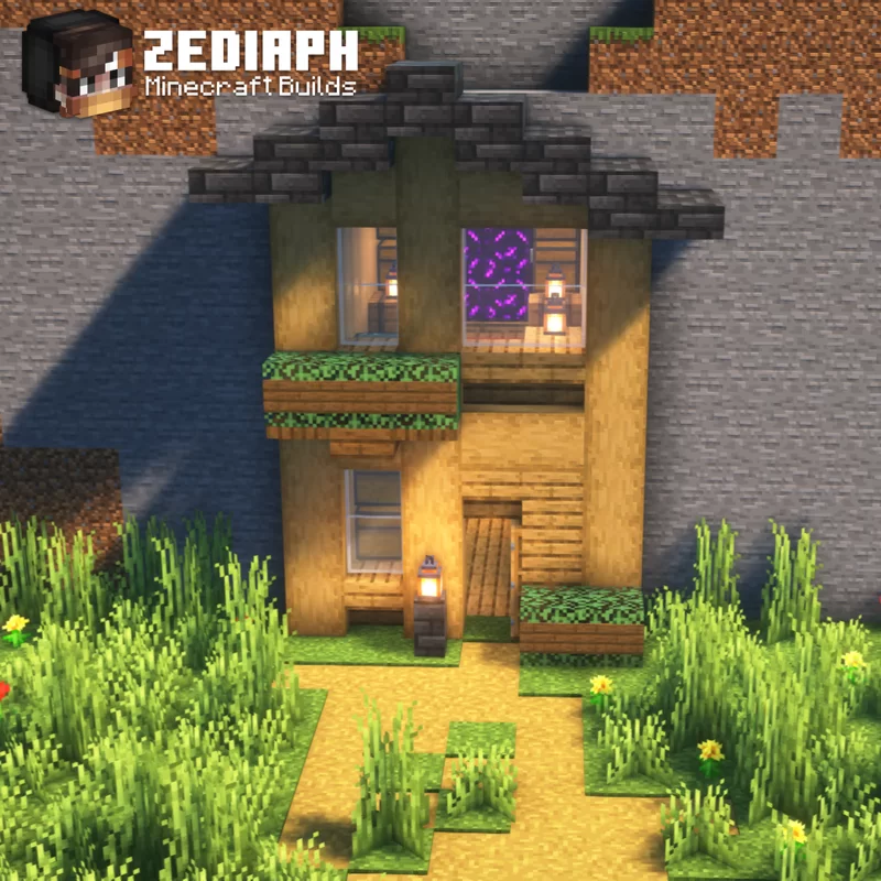 Mountain House Minecraft Map