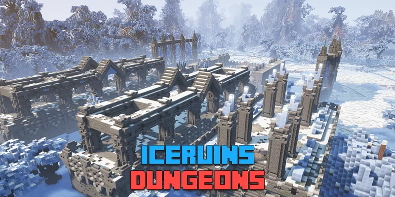 The Ice Ruins[Dungeon] Minecraft Map