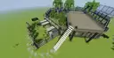 Four Enclosures for Dinosaurs (Jurassic World) Minecraft Map