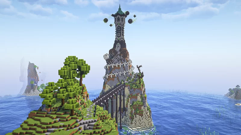 Wizard tower Minecraft Map
