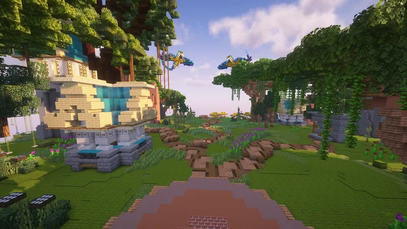 Small Jungle Lobby ( Free ) Minecraft Map