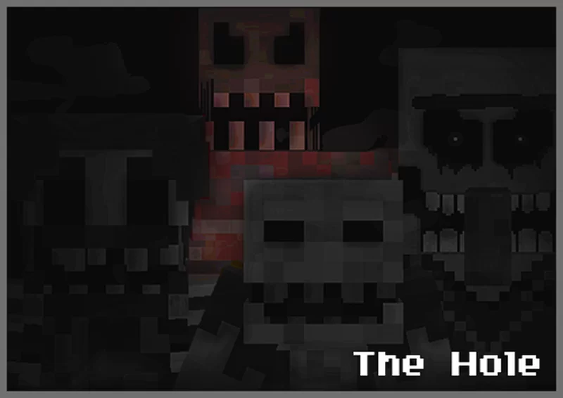 THE HOLE | Minecraft the ULTIMATE HORROR MAP BEDROCK EDITION Minecraft Map