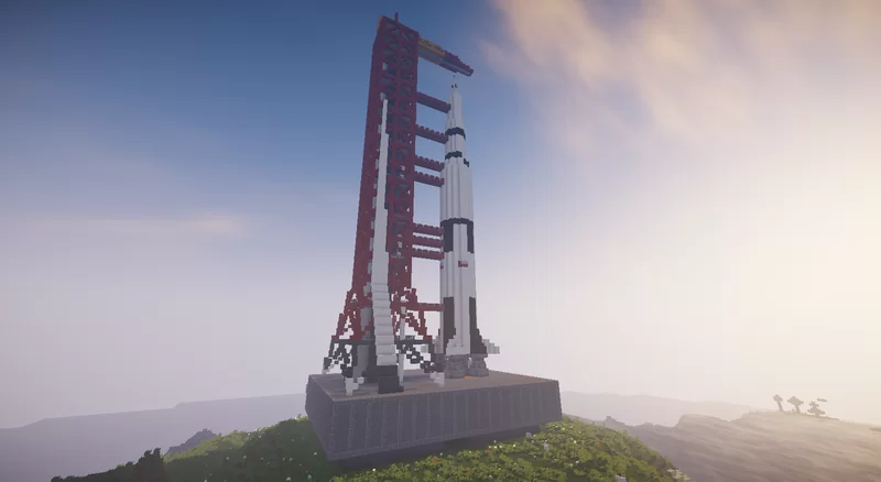 Saturn V Minecraft Map