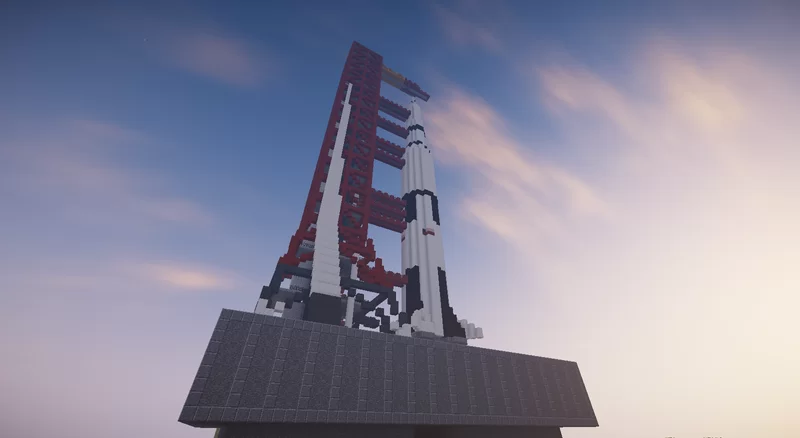 Saturn V Minecraft Map