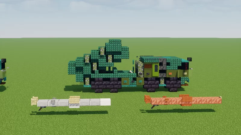 Neptune R-360 Anti-Ship Missile Launcher Minecraft Map