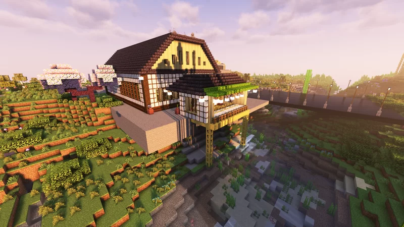 All The Mods 9 Minecraft ATM9 Builds - Building A Japanese Style ...